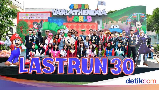 Potret Serunya LastRun 30 SMP Labschool Jakarta, Penuh dengan Icon Cosplay!