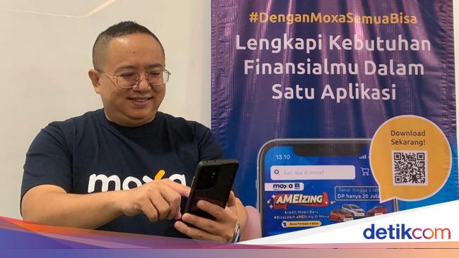 Nilai Transaksi Moxa Tumbuh 100 Persen di Tahun 2023