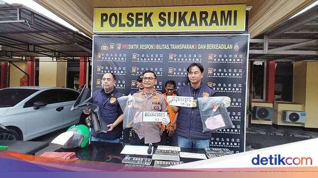 Kerap Beraksi Saat Hujan, Pelaku Curanmor di 20 TKP Ditangkap Polisi