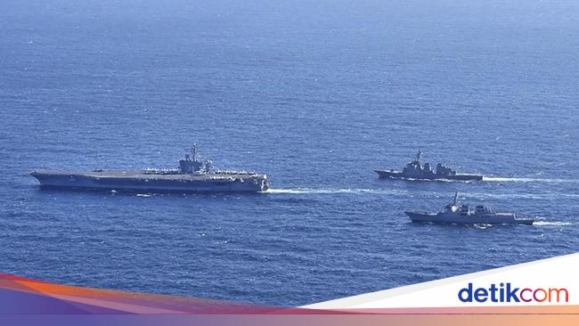AS dan Sekutunya Pamer Latihan Militer Usai Tegang dengan Korut AS dan Sekutunya Pamer Latihan Militer Usai Tegang dengan Korut