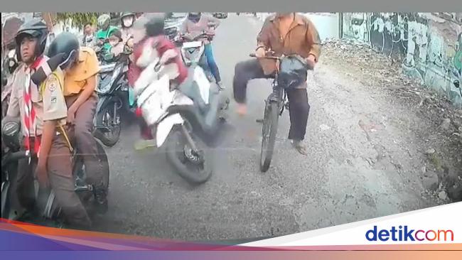 Pesepeda Viral Tendang Pemotor Diamankan di Kamp Asesmen Dinsos DIY