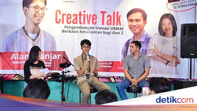 Di Hadapan Anak Muda Manado, Alam Ganjar Bicara soal Pengembangan UMKM Di Hadapan Anak Muda Manado, Alam Ganjar Bicara soal Pengembangan UMKM
