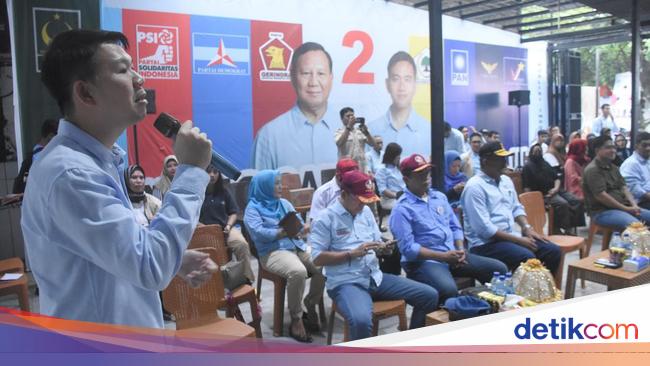 TKD Sulsel Klaim Elektabilitas Prabowo 55,8%, Target Unggul Suara di Makassar
