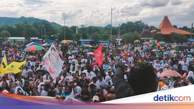 Relawan di Bojonegoro Gaspol Dukung Prabowo-Gibran Menang 1 Putaran
