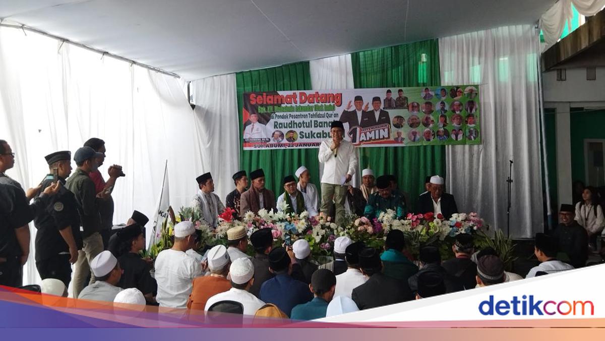 Kiai di Ponpes Raudlatul Bannat Sukabumi Deklarasi Dukung Anies-Cak Imin