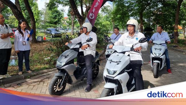 Inilah Evits! Motor Listrik Baru Buatan ITS dengan Bodi Lebih Ramping