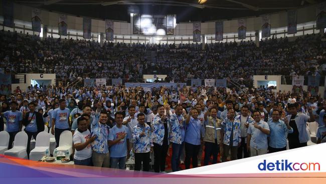 Relawan Prabowo Targetkan Pertebal Kemenangan di Jatim demi Satu Putaran
