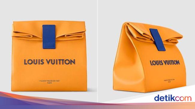 Unik! Tas LV Seharga Rp 53 Juta Ini Terinspirasi Bungkus Sandwich