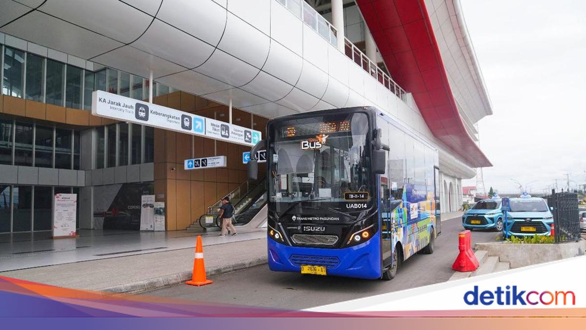Ada Layanan Bus & Shuttle di Stasiun Kereta Cepat Padalarang, Cek ...