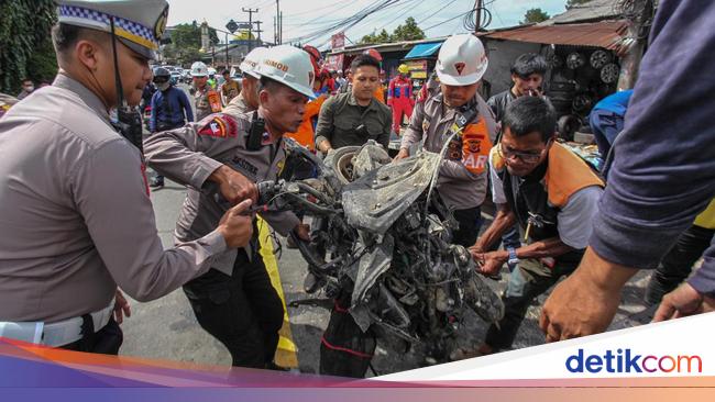 5 Fakta Tabrakan Beruntun 9 Kendaraan di Puncak hingga 17 Orang Luka
