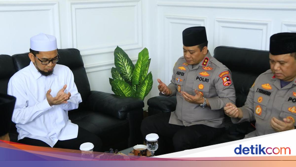 Terima Silaturahmi Kaops NCS, Ustaz Adi Hidayat Harap Pemilu Damai Tentram