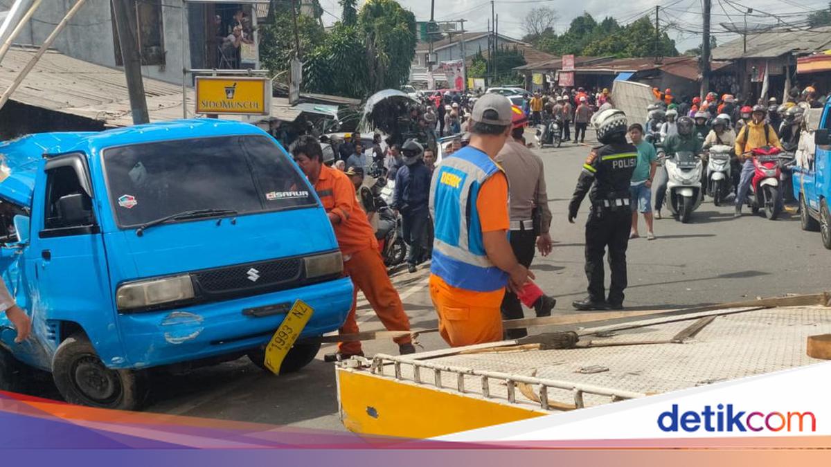 Ini Dugaan Penyebab Tabrakan Beruntun 5 Kendaraan di Puncak Bogor