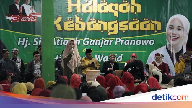 Atikoh: Jangan Tergiur Uang, Pilih Sesuai Hati Nurani Atikoh: Jangan Tergiur Uang, Pilih Sesuai Hati Nurani