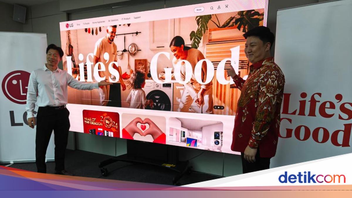 LG Indonesia Buka Toko Online Dibekali AI untuk Apa?