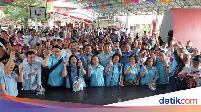 Dua Kakak Kandung Prabowo Kampanyekan Paslon 02 Di Minahasa