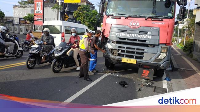 Truk LPG yang Tabrak Pengendara Motor hingga Tewas Hendak ke Depo Manggis