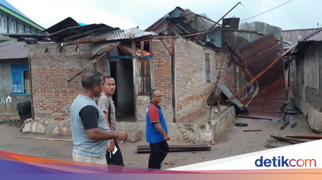 Puting Beliung Terjang Alor, 24 Rumah Rusak Berat-1 Orang Luka