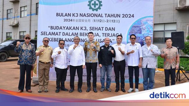 Utamakan Keselamatan Kerja, PT GNI Peringati Bulan K3 Nasional