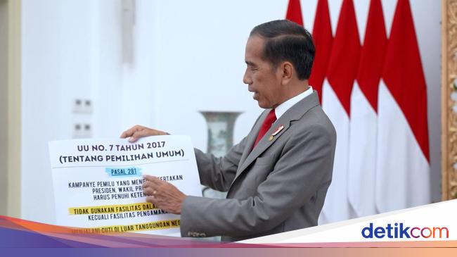 Jokowi Bicara Aturan soal Presiden Boleh Memihak