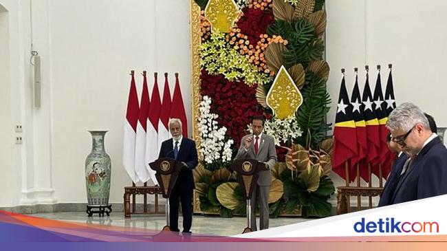 Jokowi-PM Timor Leste Sepakat Dorong Penyelesaian Perundingan Perbatasan