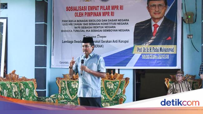 Fadel Muhammad Sebut Lahan Kosong di Gorontalo Bisa Produktif, Asal...