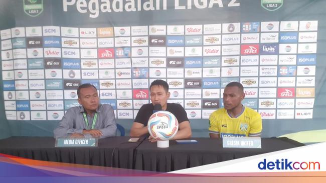 Agus Indra Kecewa Gresik United Ditahan Imbang PSBS Biak di 12 Besar Liga 2
