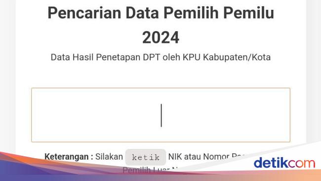 Cara Cek DPT Online Pemilu 2024 dari HP Beserta Linknya