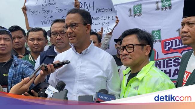 Wabendum Timnas AMIN Diperiksa KPK Terkait Kasus SYL, Anies: Jalani Saja