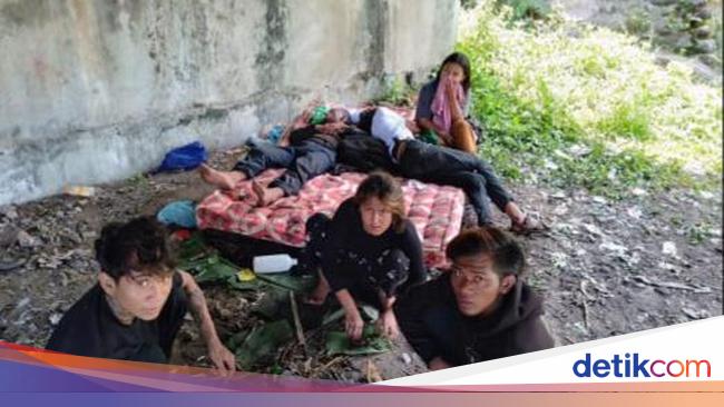 Tinggal di Kolong Jembatan, 6 Anak Jalanan di Buleleng Diangkut Satpol PP