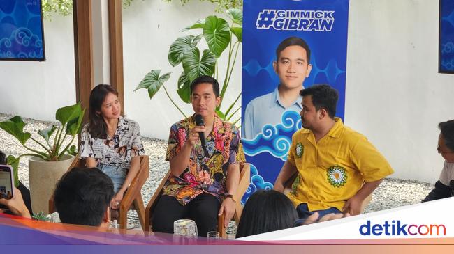 Gibran Gelar #GimmickGibran Bareng Pelaku Ekonomi Kreatif di Bali-Cirebon