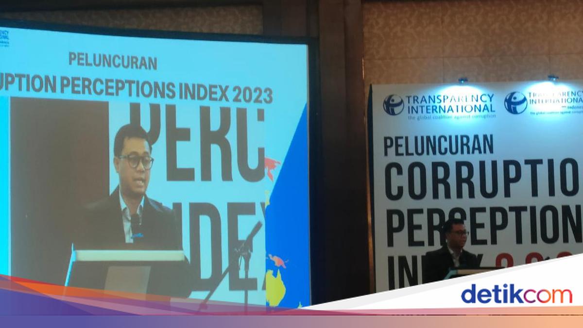 Skor Indeks Persepsi Korupsi Indonesia Tahun 2023 Tetap 34