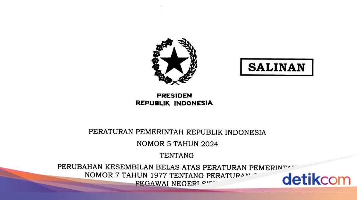 PP Nomor 5 Tahun 2024 tentang Gaji PNS: Isi dan Link Download