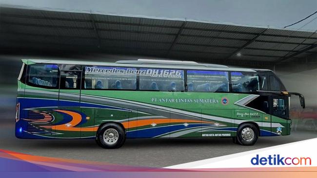 Bus Baru PO ALS Meluncur dari Garasi Tentrem, Pakai Sasis Mercedes-Benz