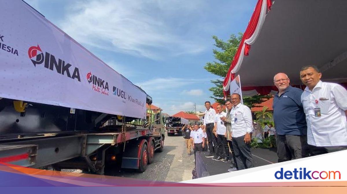 INKA Madiun Kembali Ekspor 450 Gerbong KA ke New Zealand