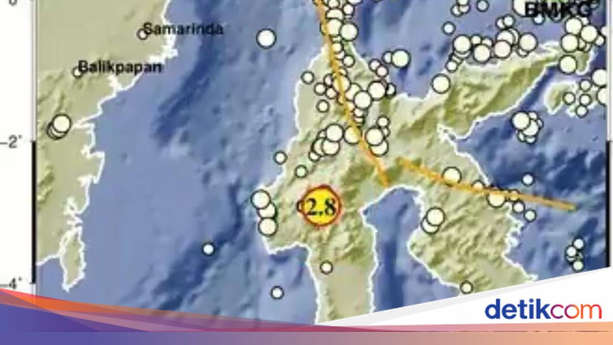 Gempa Bumi Terkini M 2,8 Guncang Tana Toraja dari Kedalaman 10 Km