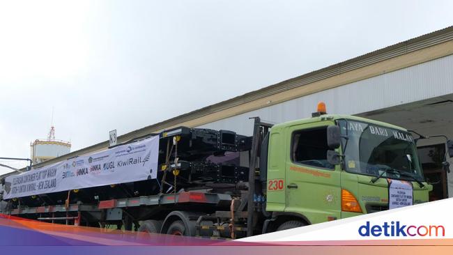 Dibiayai LPEI, Anak Usaha INKA Ekspor Gerbong ke Selandia Baru