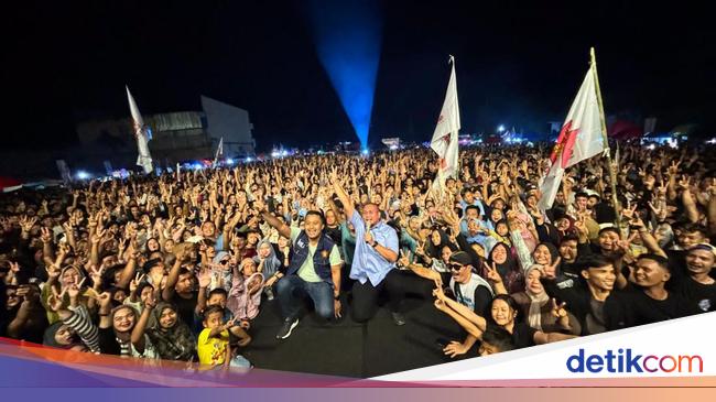 20 Ribu Orang Hadiri Konser Indonesia Maju, Andre Rosiade: Dharmasraya All in Prabowo-Gibran