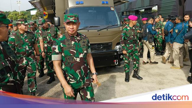 Panglima TNI Cek Kesiapan Anggota untuk Pengamanan Pemilu 2024