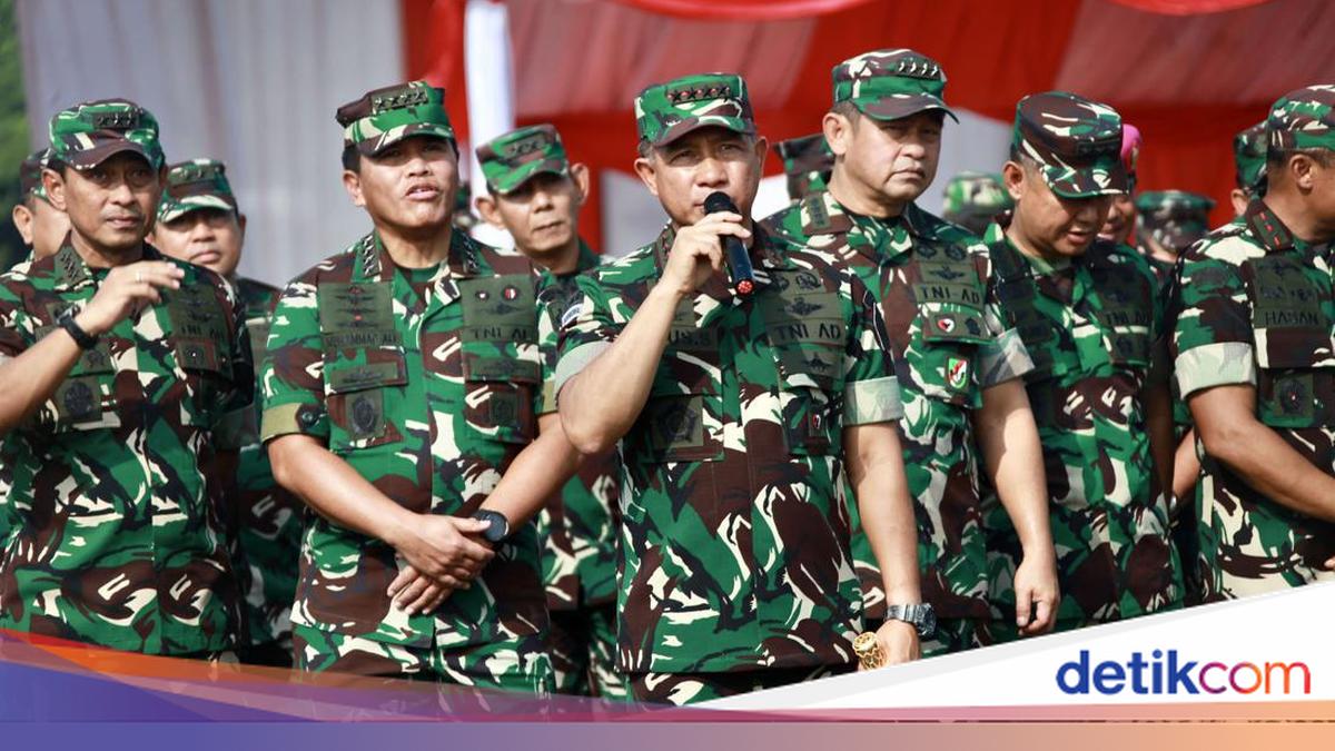 8 Danrem dan 4 Danlanud Diganti Panglima TNI, Berikut Daftarnya