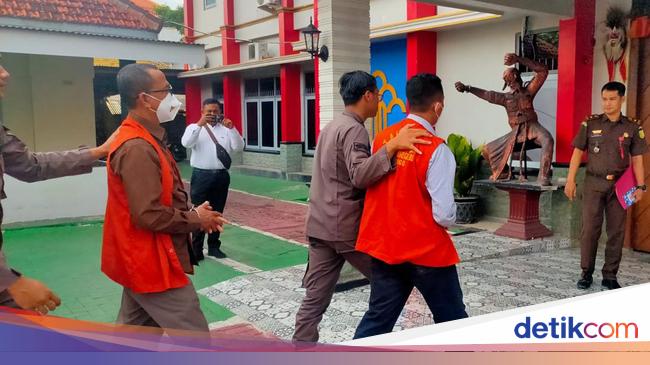 2 Perangkat Desa Pelaku Pungli Segel Tanah PTSL Ditahan di Rutan Ponorogo