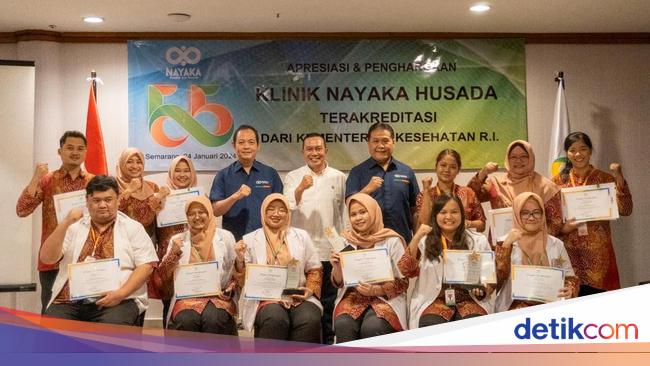 55 Klinik Pratama PT Nayaka Era Husada Raih Akreditasi Paripurna