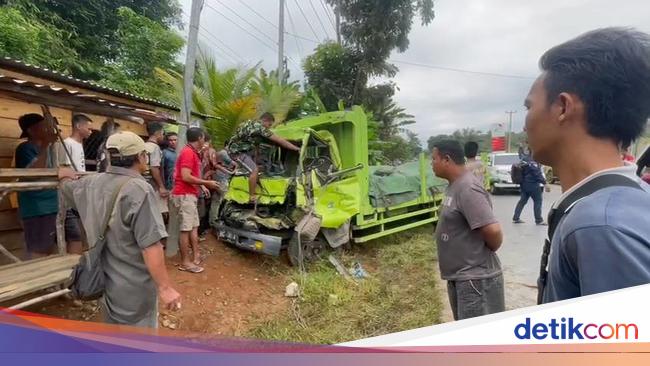 Kronologi Tabrakan Beruntun 4 Kendaraan di Lubuklinggau Tewaskan Kernet Truk
