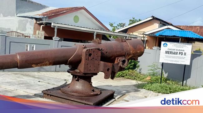 2 Meriam Bekas Perang Dunia II di Kupang yang Kini jadi Cagar Budaya 2 Meriam Bekas Perang Dunia II di Kupang yang Kini jadi Cagar Budaya
