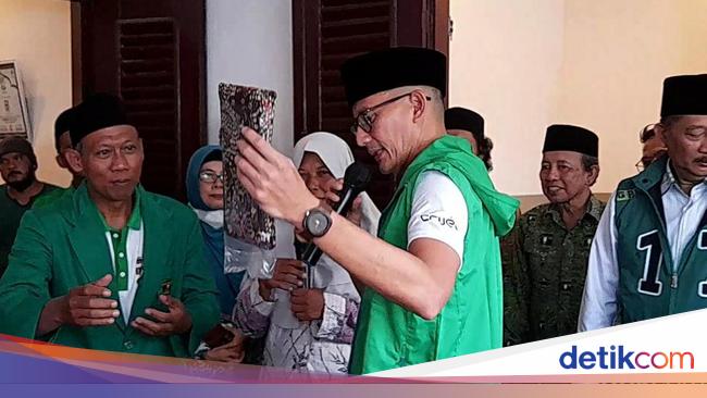 Sandiaga Uno Ajak Pelaku UMKM di Tegal Menangkan Ganjar-Mahfud