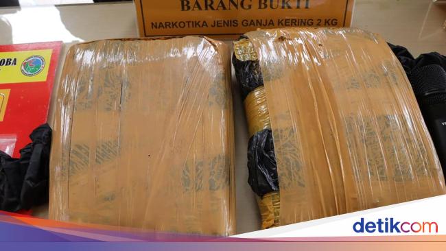 Ganja 2 Kg Antar Iim Masuk ke Penjara