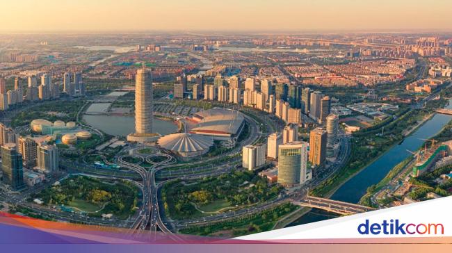 China Tempat Futuristik, Kota-kotanya Mirip Film Fiksi Ilmiah