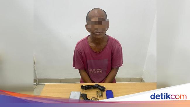 Rapik Ditangkap Polisi karena Simpan Sabu-Senpi Rakitan di Babel