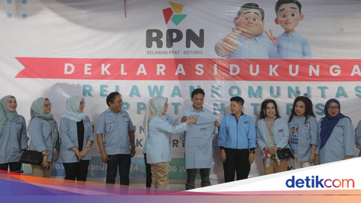 Relawan PPAT Notaris Dukung Prabowo-Gibran, Siap Bantu Berantas Mafia Tanah