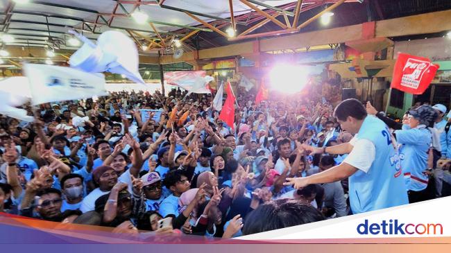 Kala Bang Ara Bakar Semangat Relawan, Deklarasi Prabowo-Gibran Satu Putaran