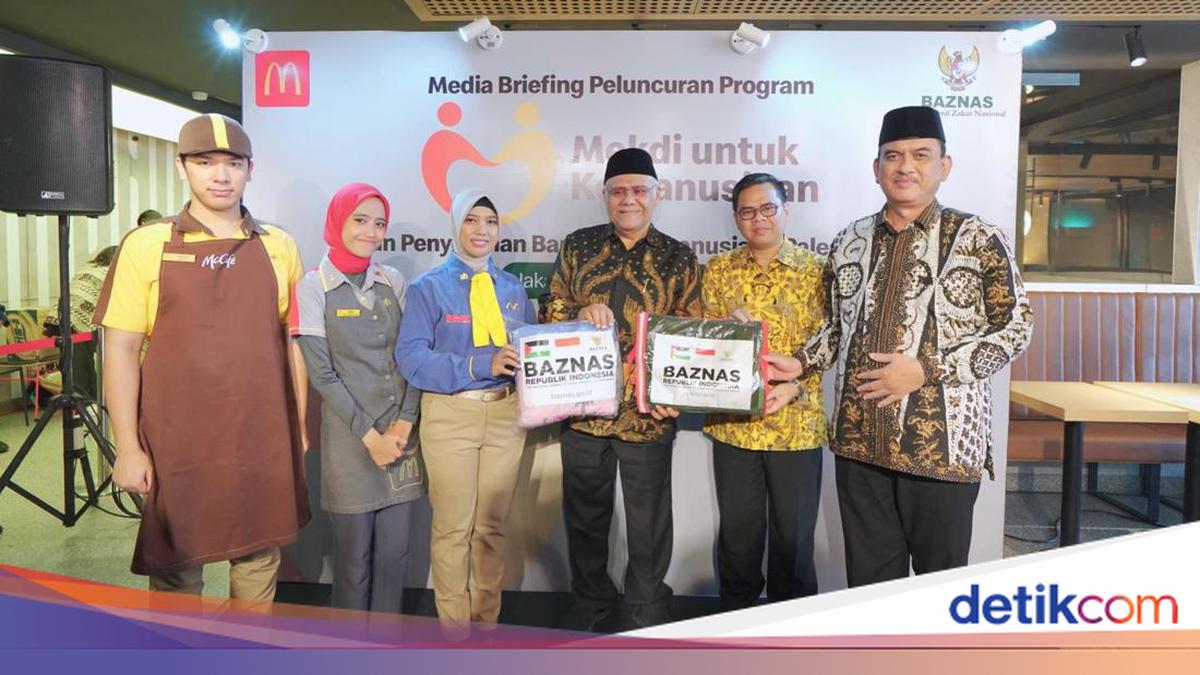 BAZNAS Puji McD Indonesia Jadi Resto Cepat Saji Pertama Penghimpun Sedekah